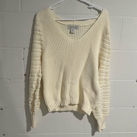 Rachel Zoe | Sweaters | Womens Rachel Zoe Cream Sweater | Poshmark
